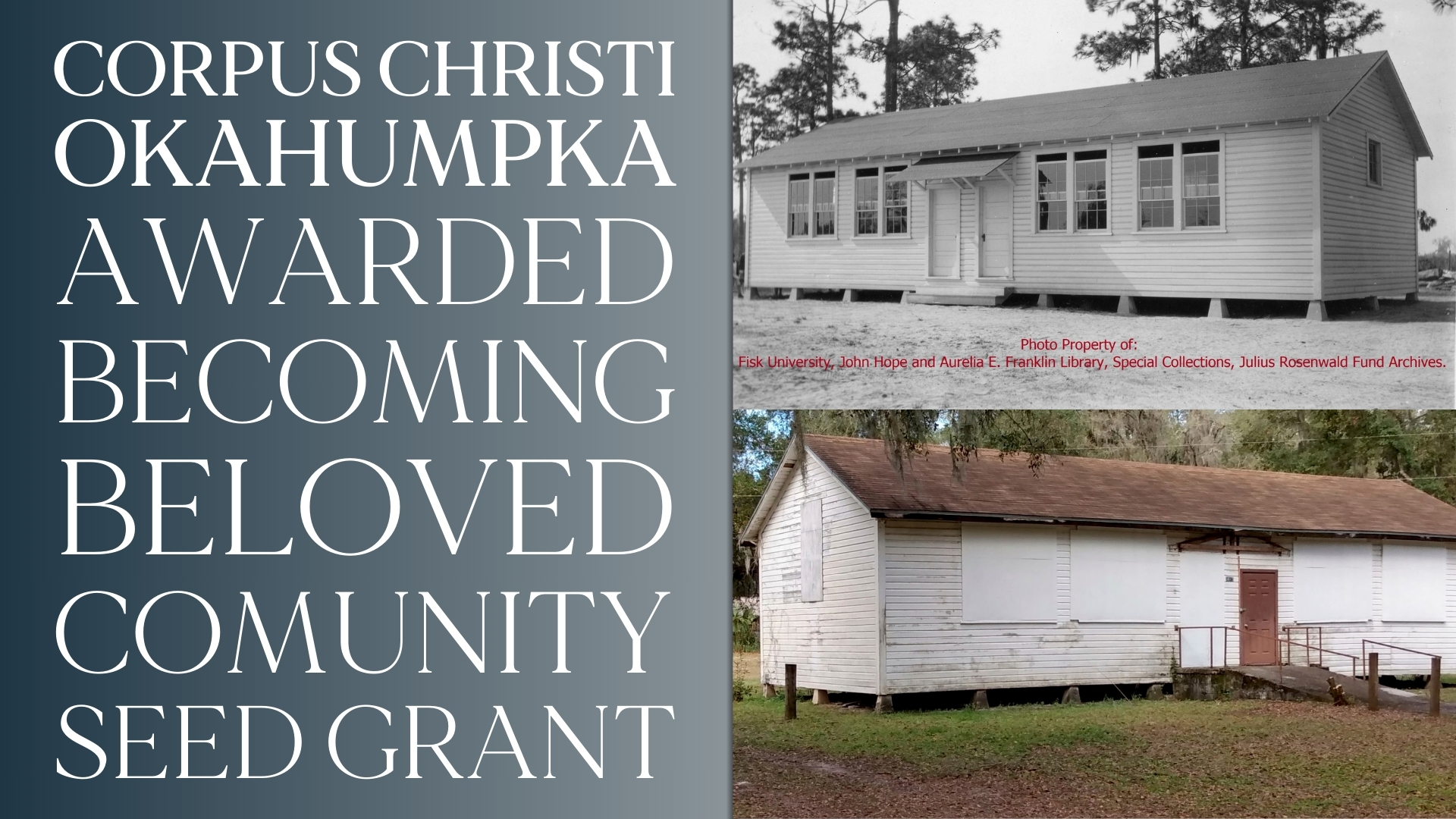 Corpus Christi, Okahumpka, Awarded Becoming Beloved Community Seed ...