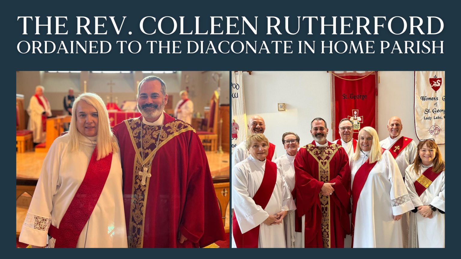 The Rev. Colleen Rutherford Ordained to the Diaconate in Home Parish ...