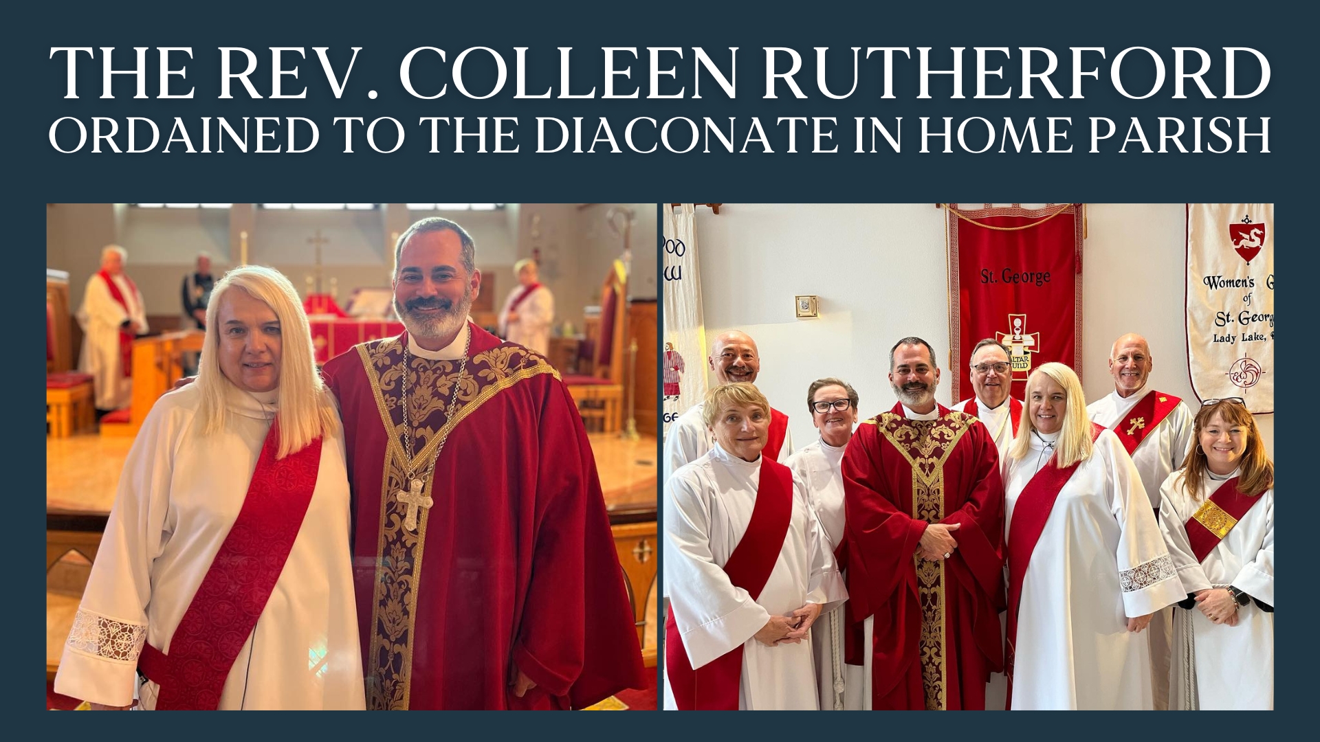 The Rev. Colleen Rutherford Ordained to the Diaconate in Home Parish ...