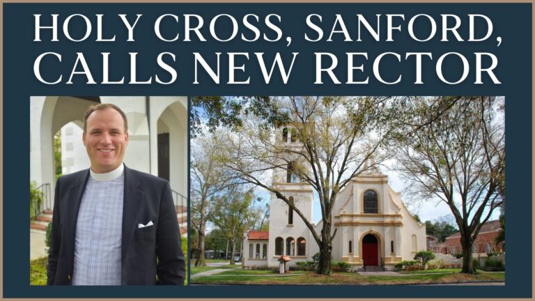 Holy Cross, Sanford, Calls New Rector – Episcopal Diocese Of Central ...