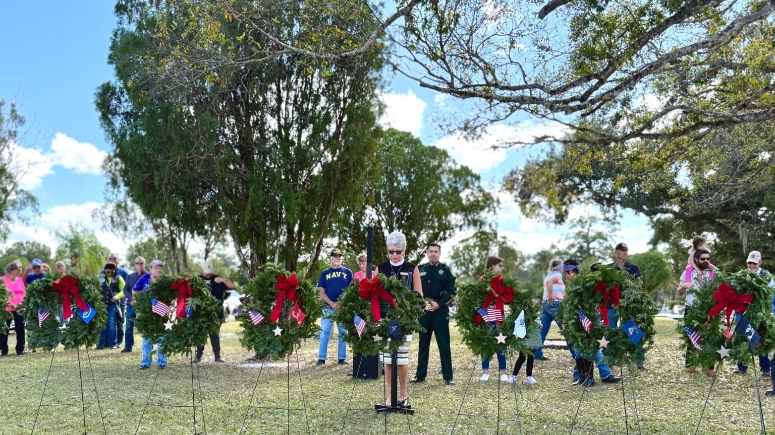 Okeechobee Congregation Partners With Eagle Riders in Wreaths Across ...